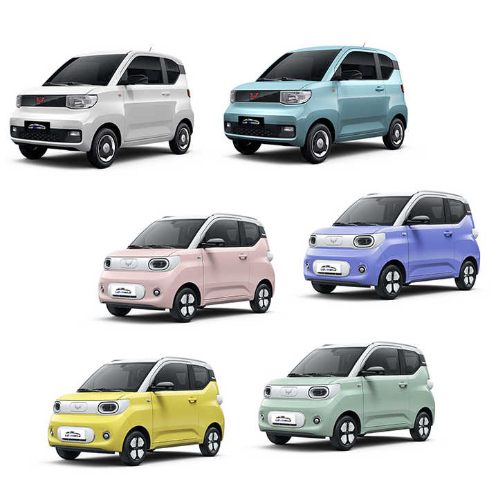 Wuling Hongguang MINIEV Mini EV Small and Cute 3 Door 4 Seater ...