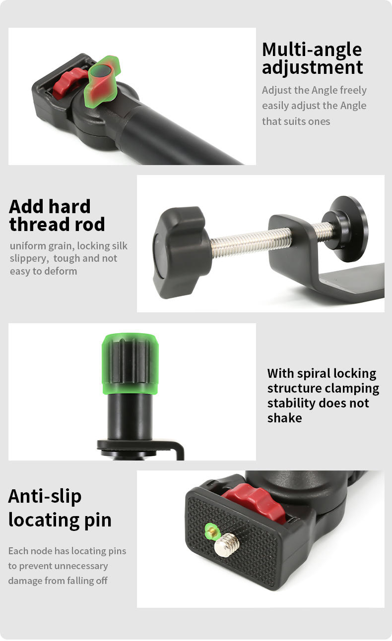 Factory Overhead Camera Bracket C-Clamp Desktop Projector Bracket Field ...