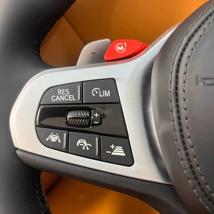 G80 M3 G82 M4 M Performance Steering Wheel Thick Grip Genuine Leather ...