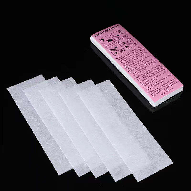 Dust-proof Non-woven Waxing Paper Disposable Hair Removal Cloth Strips ...