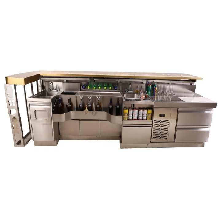 Stylish & Durable Cocktail Bar Station - Partnerfood