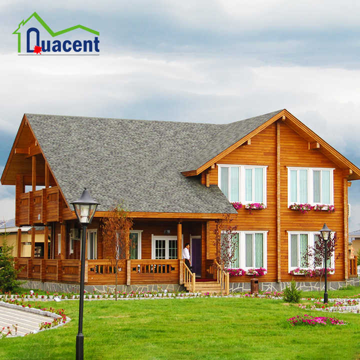 Quacent Modern Luxury Wooden Prefab House Prefabricated Villa Building for Resorts Hotels ...