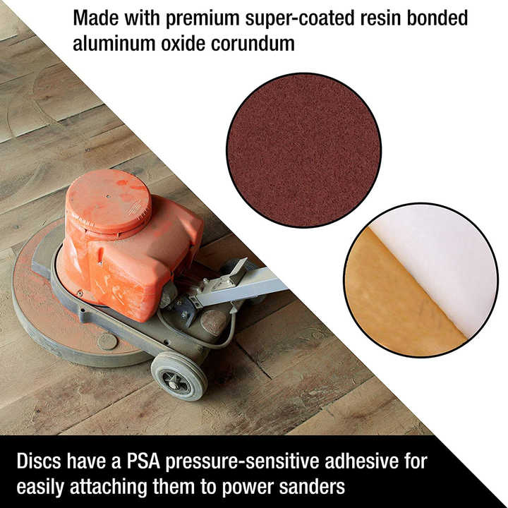 12 Inch 120 Grits Round Water Abrasive Sand Paper Sheets PSA 3m Sanding ...
