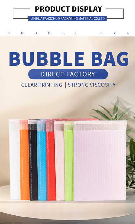 Kraft Paper Bubble Bag Eco-Friendly Thickened Poly Material Durable ...