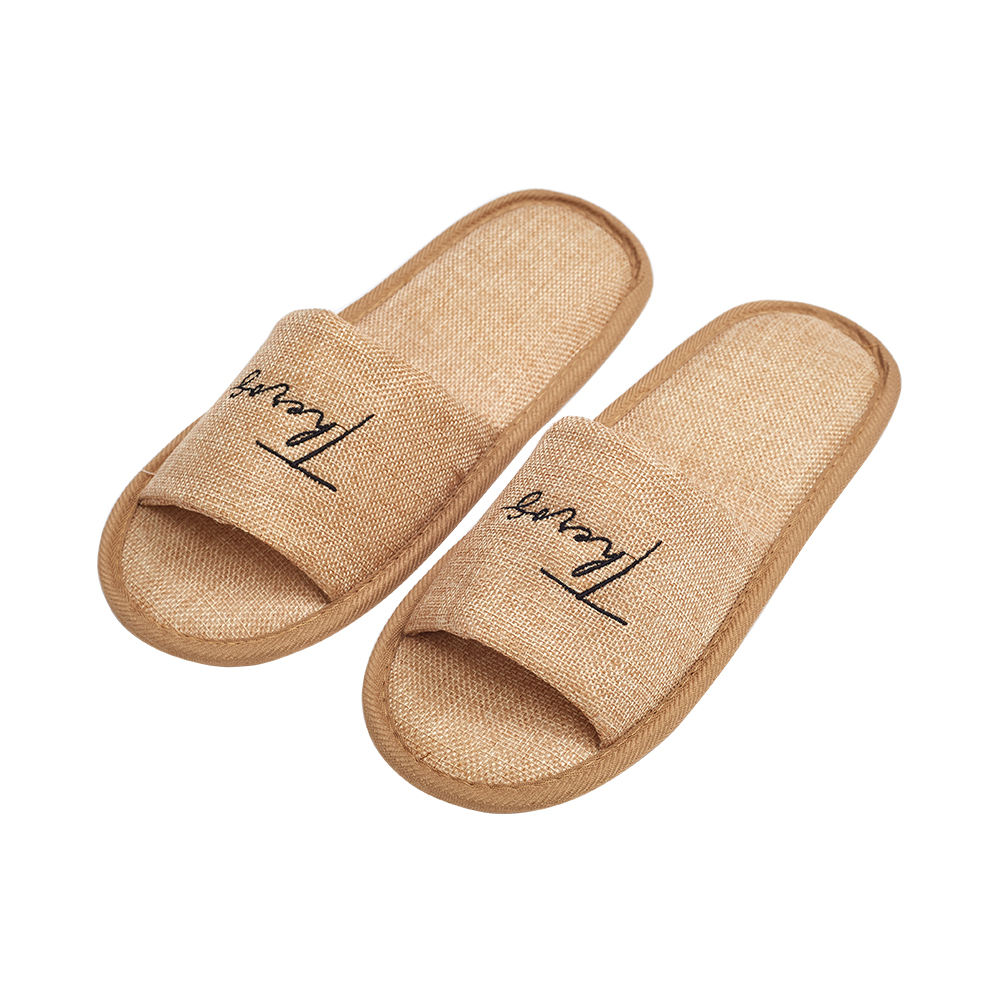 Wholesale luxury hotel slippers coconut coir natural hotel slippers eco ...