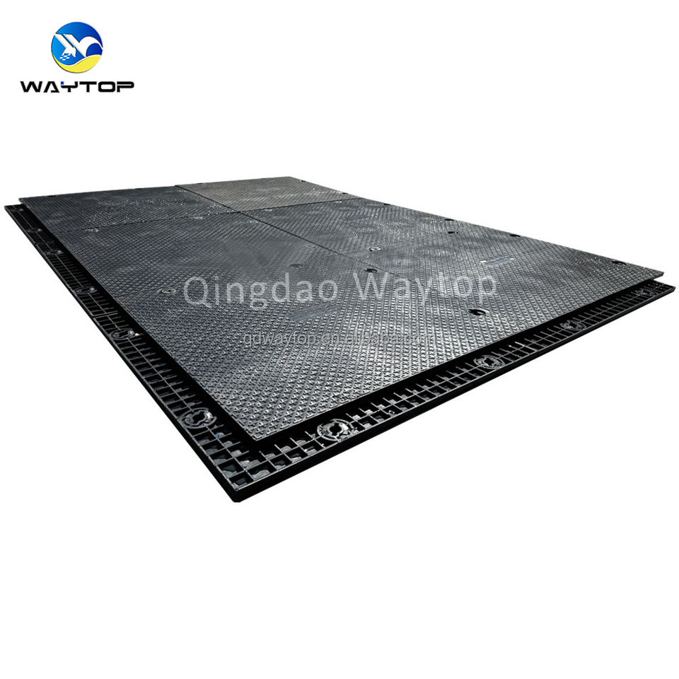 Heavy-Duty Ground Protection Mat 4x8 Plastic Hdpe Polyethylene Uhmwpe ...