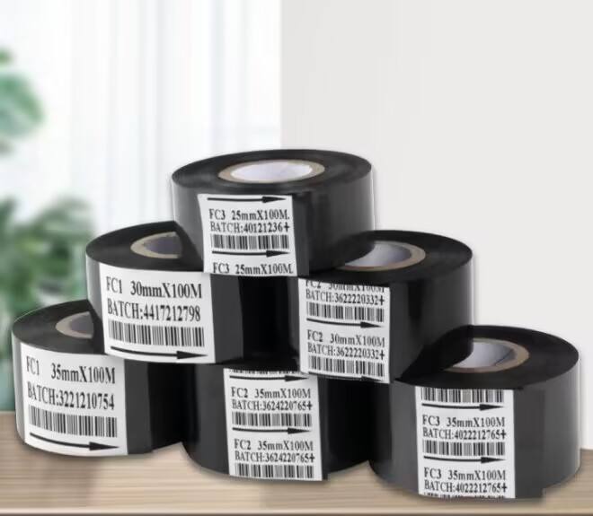 SCF-900 Resin Compatible Date Coding Ribbon 30mm 150m Extended Length ...