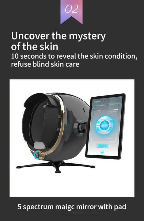 Professional Digital Skin Analyzer - 3D Facial Scanner