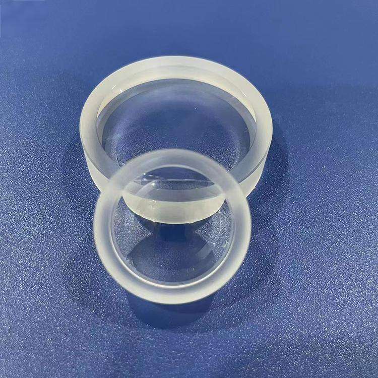 FTIR Spectrometer Lens IR Caf2 Concave Lens for Guide the Infrared Beam