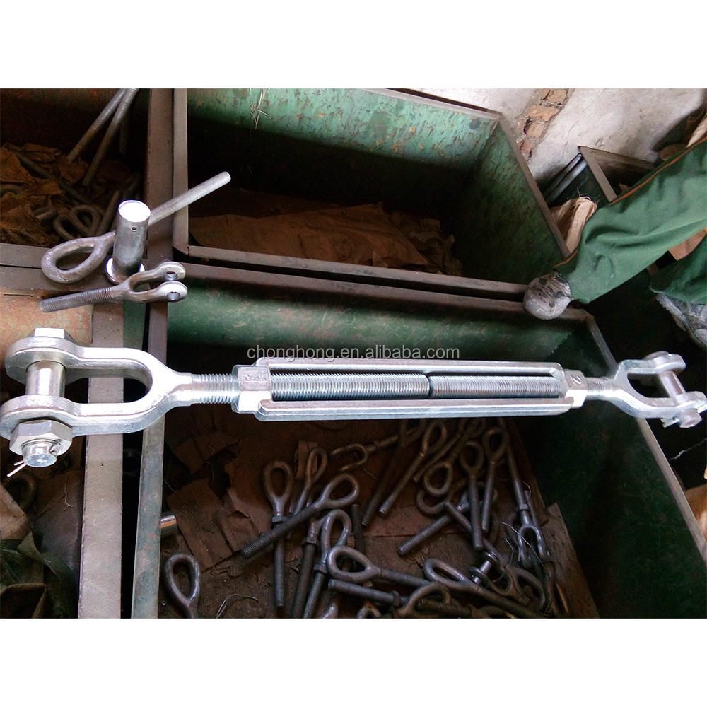 Hot-dip galvanized forging cable turnbuckle American turnbuckle screw ...