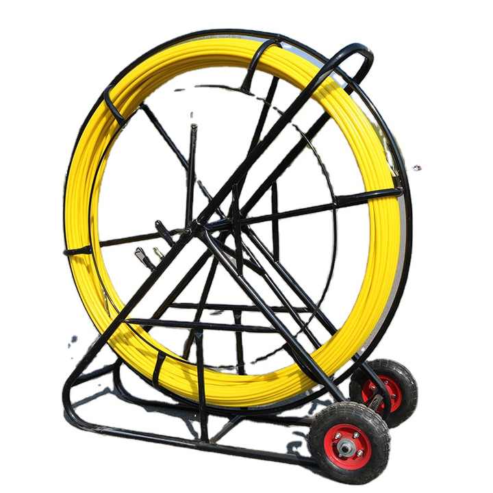 8mm 200m Fiberglass Reel Wire Cable Running Rod Duct Rodder Puller