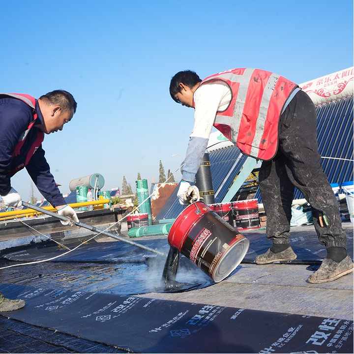 Non-curable rubber modified asphalt coating for waterproofing Non ...