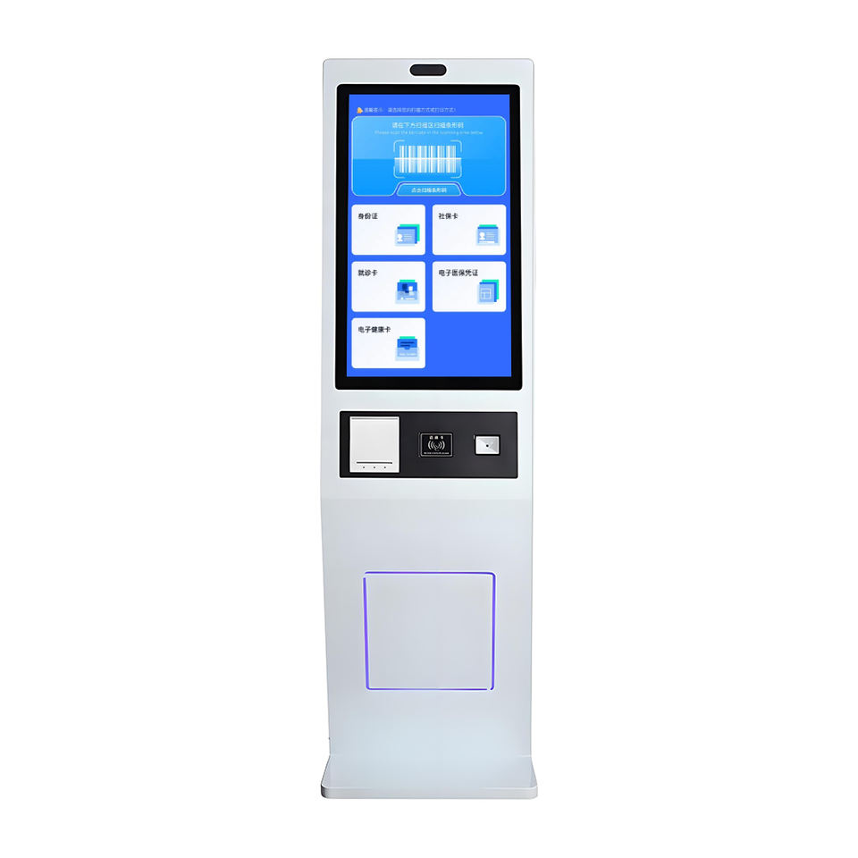 Self Service Android/Windows Payment Kiosk with Touch Screen Barcode ...