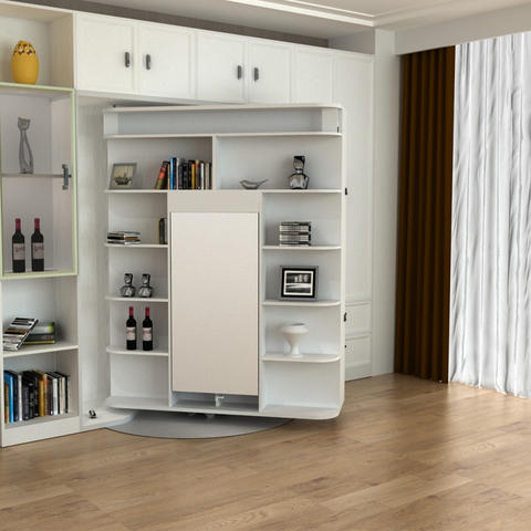 Revolving Murphy Bed - Space-Saving Folding Vertical Bed