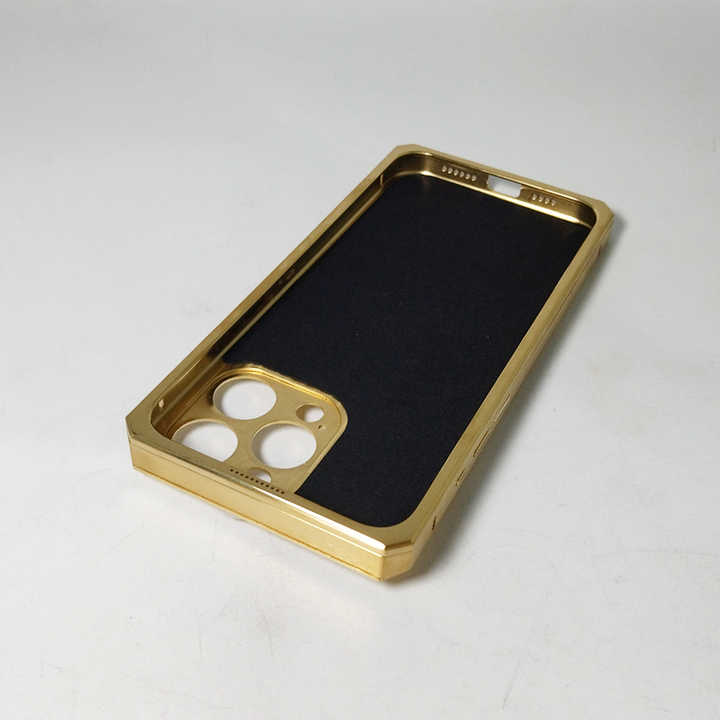 Luxury Series Gold Frame Mobile Phone Housing Accept Custom Metal 2-in ...