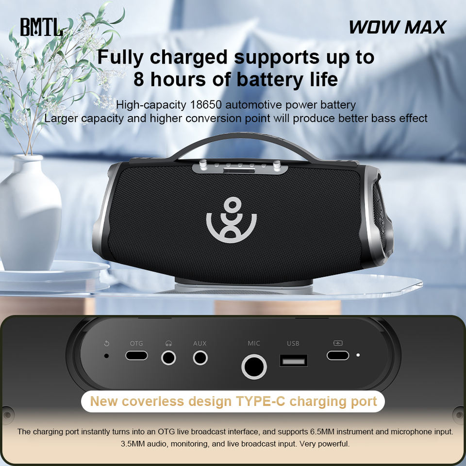 XDOBO WOW MAX 300W Portable Speaker with Wireless Microphone Long ...
