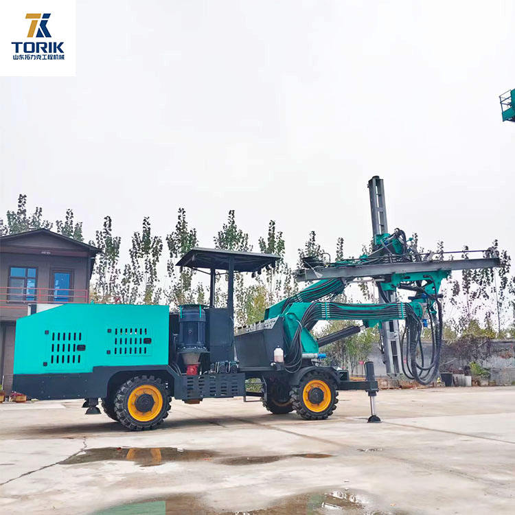Crawler Type Dual Arm Rock Drill Pump for Ore Drilling Diesel Powered ...