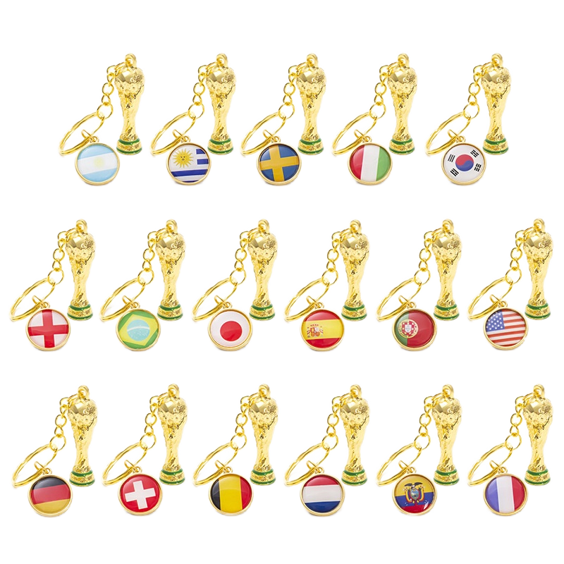 Buy In Bulk Brazil Football Keychains Eco-Friendly & Multifunctional ...