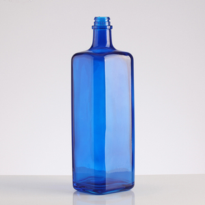 Wholesale cobalt blue square glass bottle for Sustainable and Stylish ...