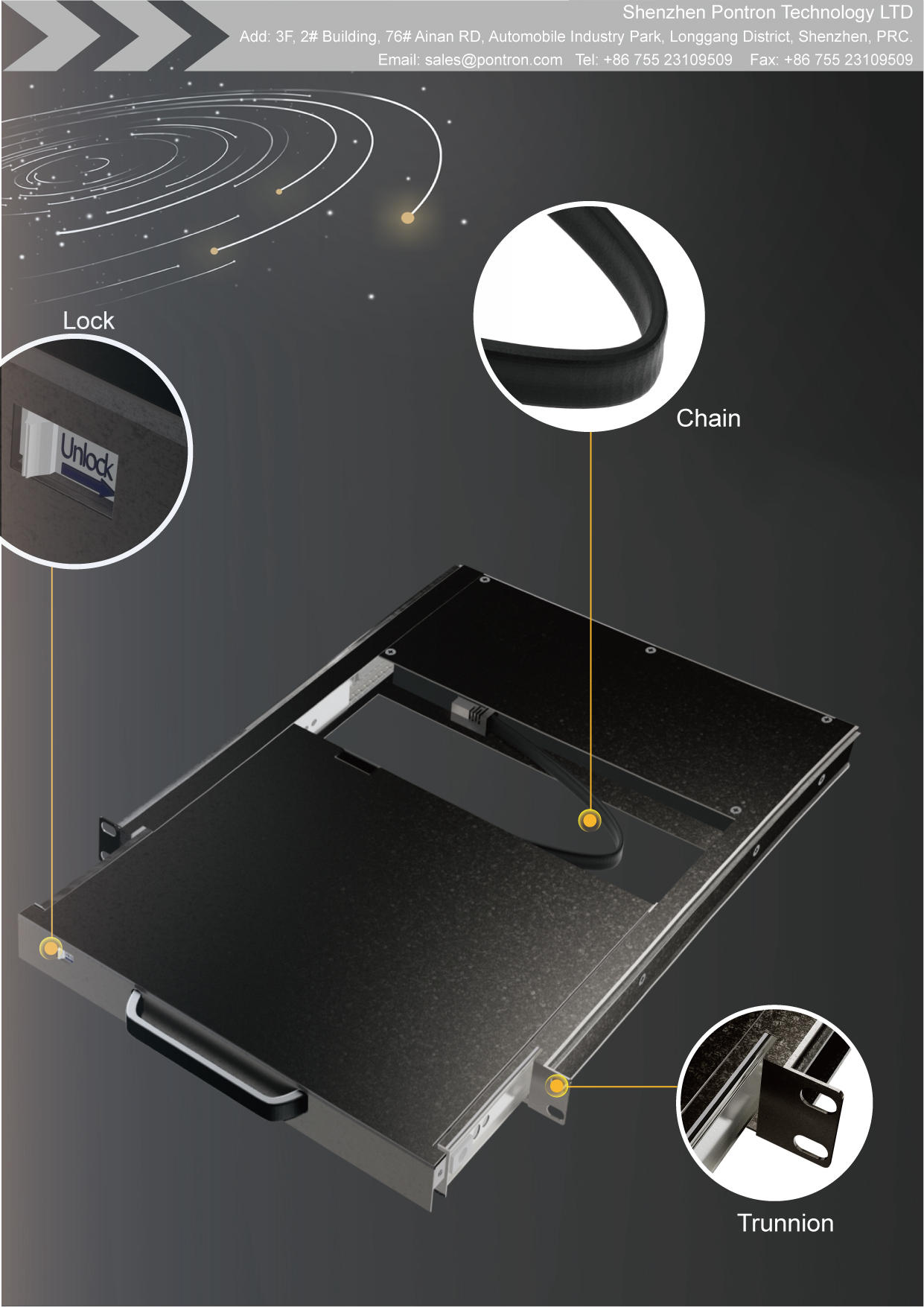 1U LCD KVM Drawer Rack Mount Vga KVM Switch 8 Ports KVM Console Cost ...