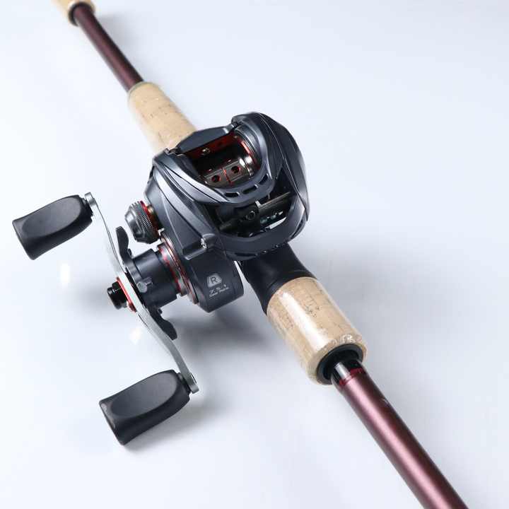 Pinpoint Baitcast Combo 7'0rod+ Baitcast Reel High Quality Telescopic ...