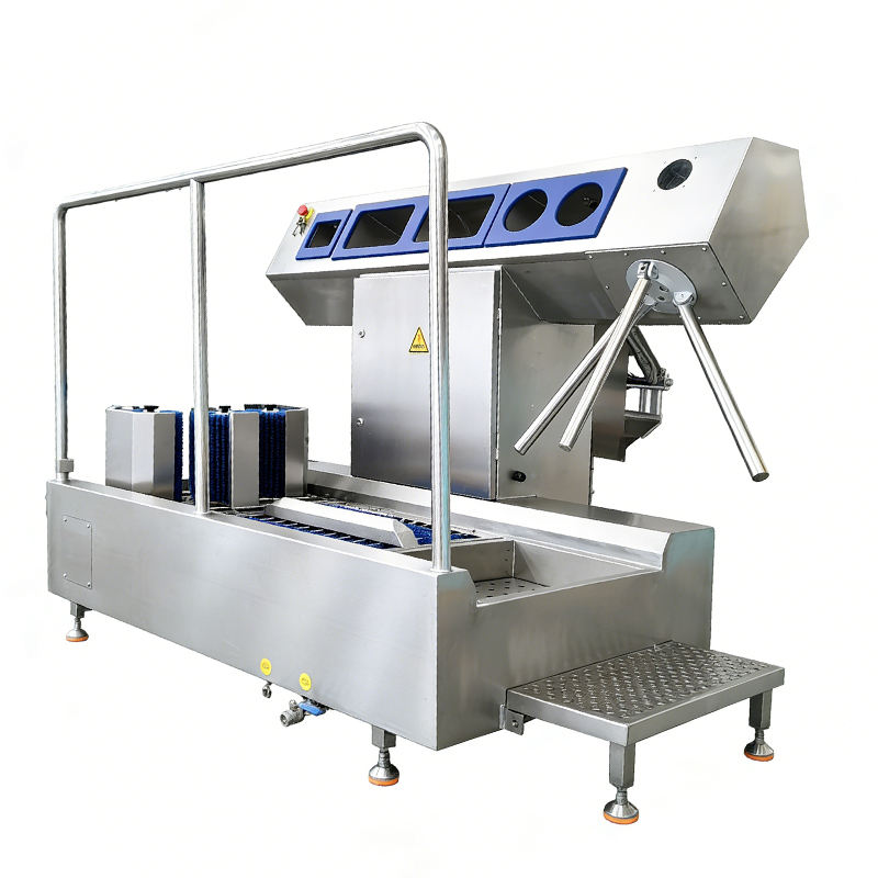 Electric Stainless Steel Boot Washing Station with Cold Water Cleaning ...