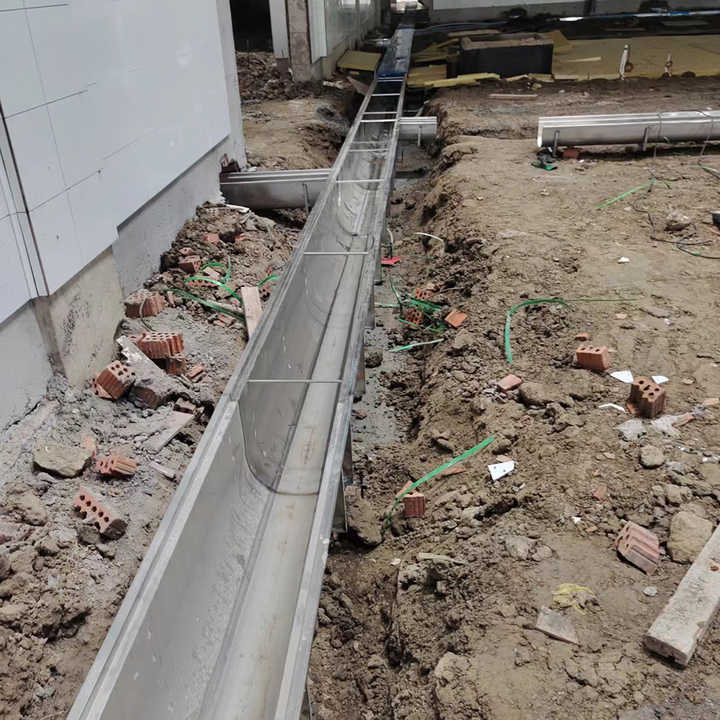 Heavy Duty Industrial Power Waste Drainage System Stainless Steel for ...