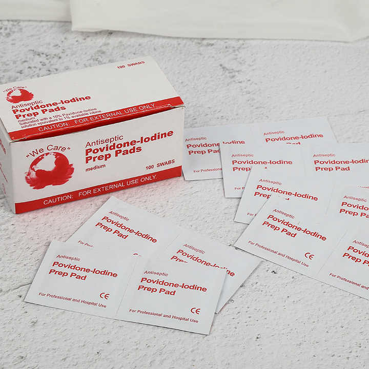 OEM Antiseptic Wipes - Povidone Iodine Prep Pad by Sculpmed