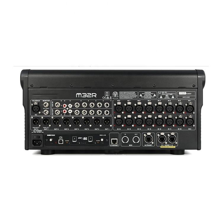 M32R LIVE Digital Console - 32 Channels for Studio & Stage