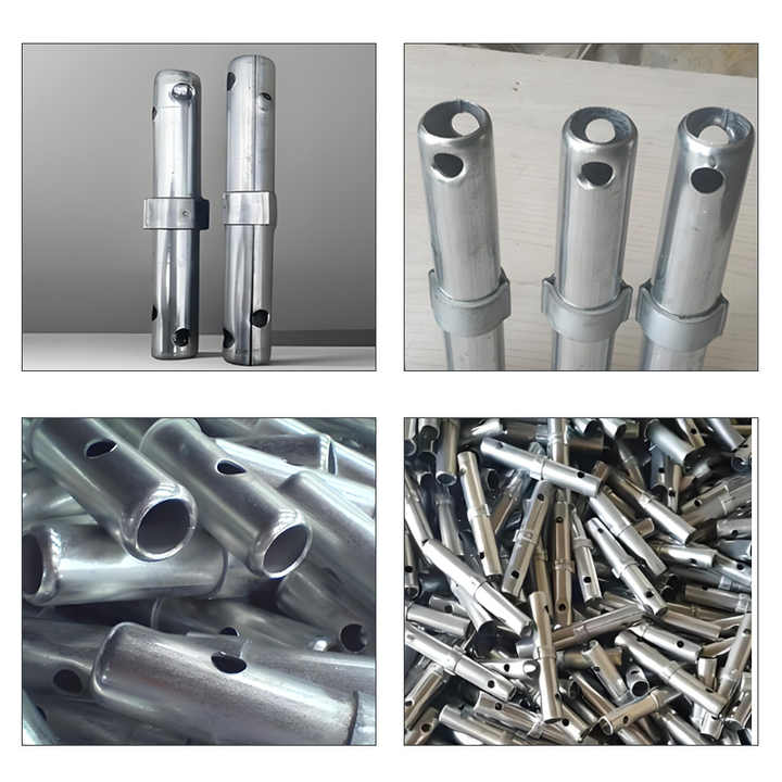 Galvanized Steel Two-Hole Scaffold Insert Pins Scaffolding Joint Pin ...