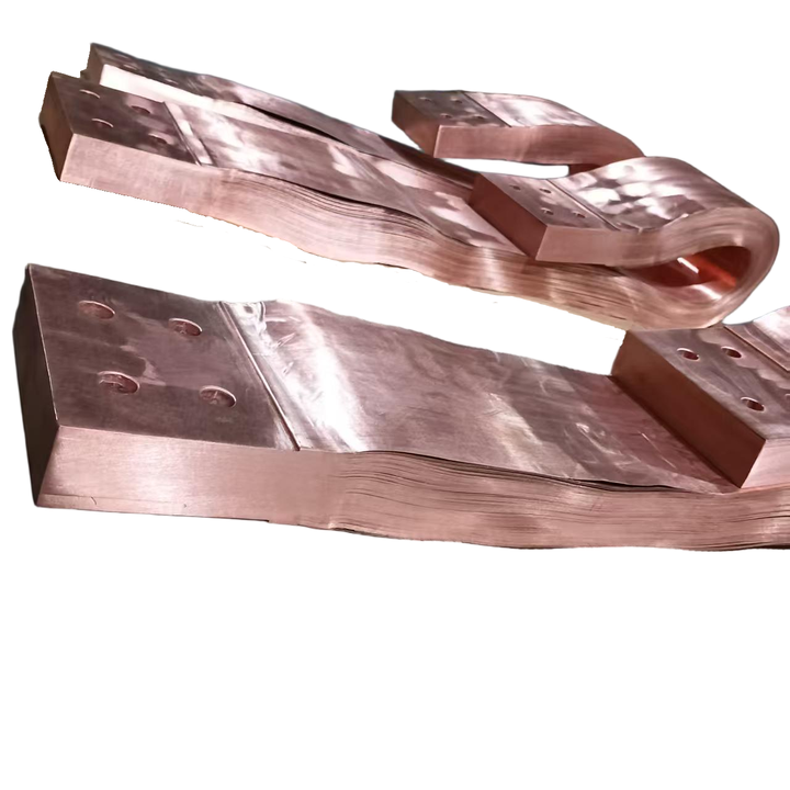 Welding Equipment C11000 Soft Copper Busbar Laminated Copper Connector ...
