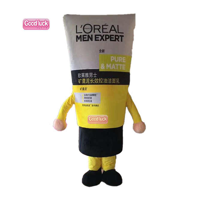 Promotional Custom Plush Lotion Packing Mascot Costumes,custom Mascot ...