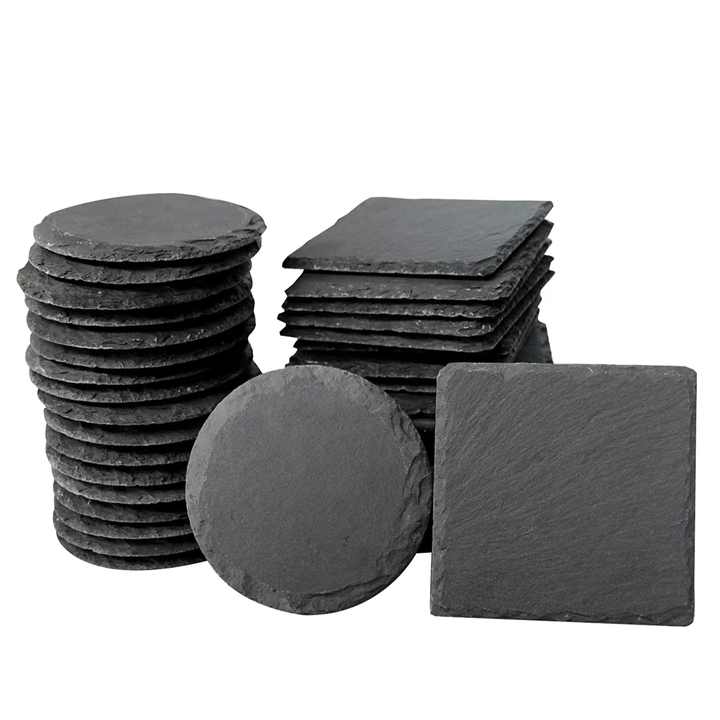 Wholesale Natural Slate Coasters - Perfect for Any Event