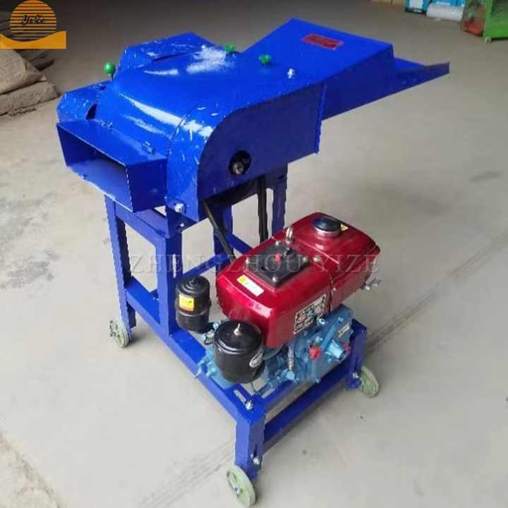 Agricultural Fodder Animal Feed Processing Chaff Cutting Machine