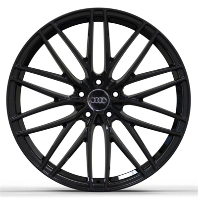 Custom Forged Black Rims 15 16 17 18 22 24 Inch 5*112 Holes Deep Dish ...