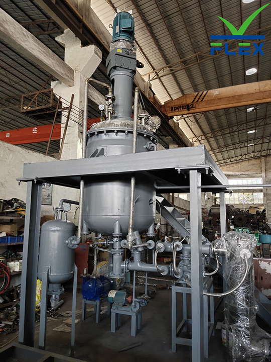 Lab 100lL Jacketed Batch Reactor Stainless Steel Jacket Chemical ...