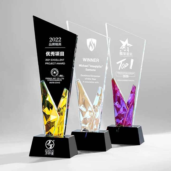 Rainbow butterfly Crystal Glass Awards Plaque Trophy MH-J0112| Alibaba.com