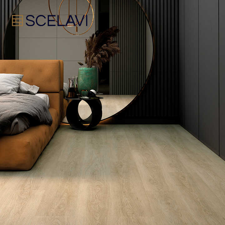 LVP Vinyl Tile Plank - Interlocking PVC Herringbone Flooring