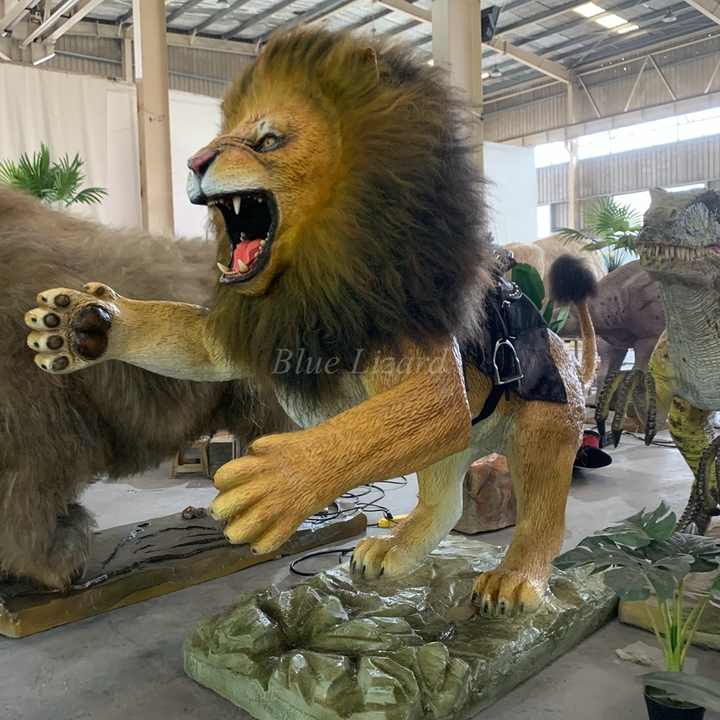 Amusement Park Equipments Animatronic lion Rides| Alibaba.com