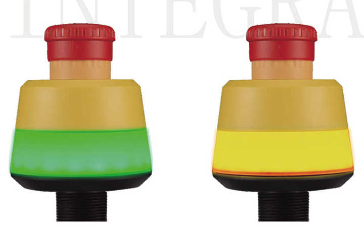MLEST R80 80mm 12-30V Emergency Stop Push Button with Indicator Light ...