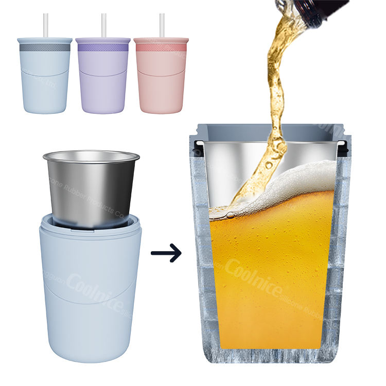Rapid Drink Cooler Cup - Pre-Chilled Freezable Stainless Steel Tumbler ...