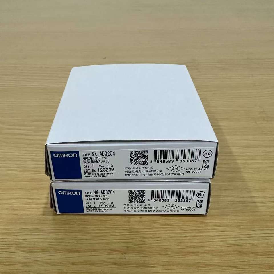 NX Series 4-Channel Analog Input Unit NX-AD3204 Industrial Automation Control with EtherNet/IP ...