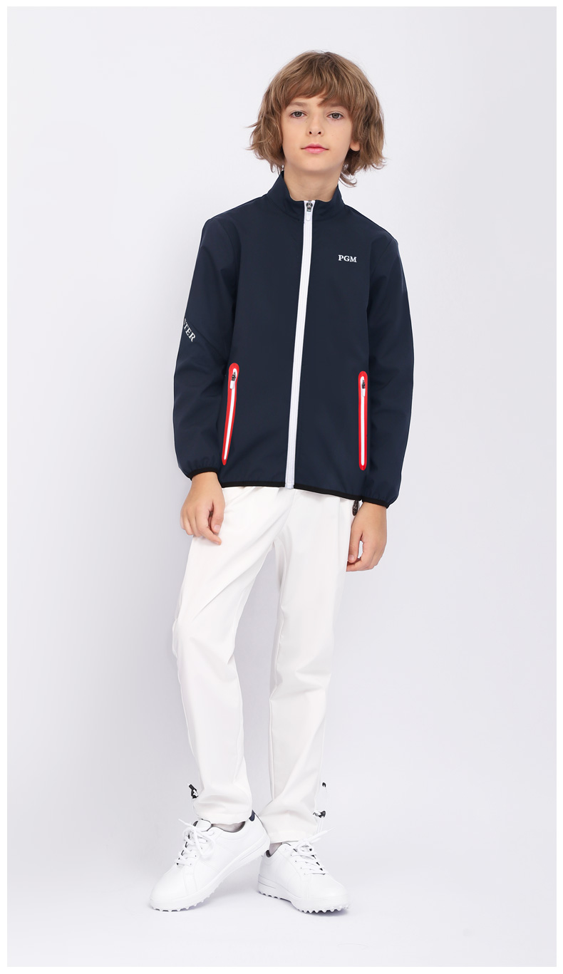 PGM KIDS YF450 outdoor windproof golf jacket boys sport outwear golf ...