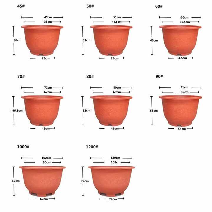 Flower Pots Cheap Price Wholesale Plastic Minimalist Plastic Pots for ...