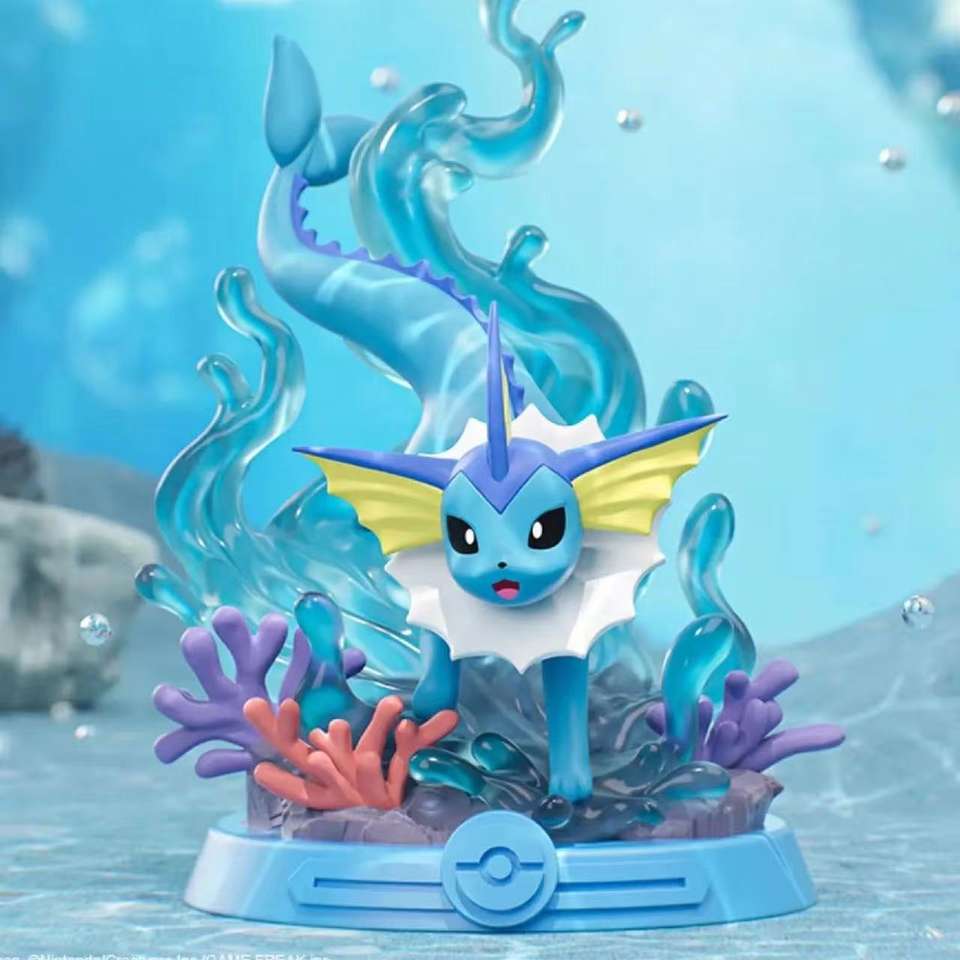 Pokmon Eevee Series Blind Box Anime Character PVC Handmade Table Model ...