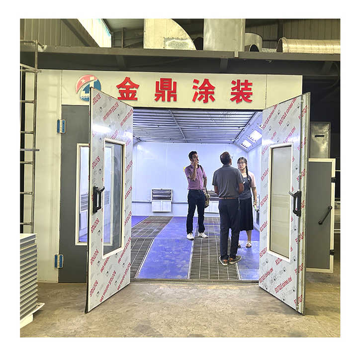 CE Certified JinDing JD Electric Heated Car Paint Booth Auto Spray ...