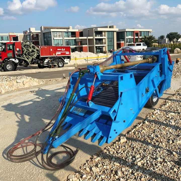 Multifunctional Soil Stone Picker Tractor-pulled Stone Picker Mountain ...