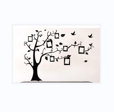 Black Tree Wall Decals