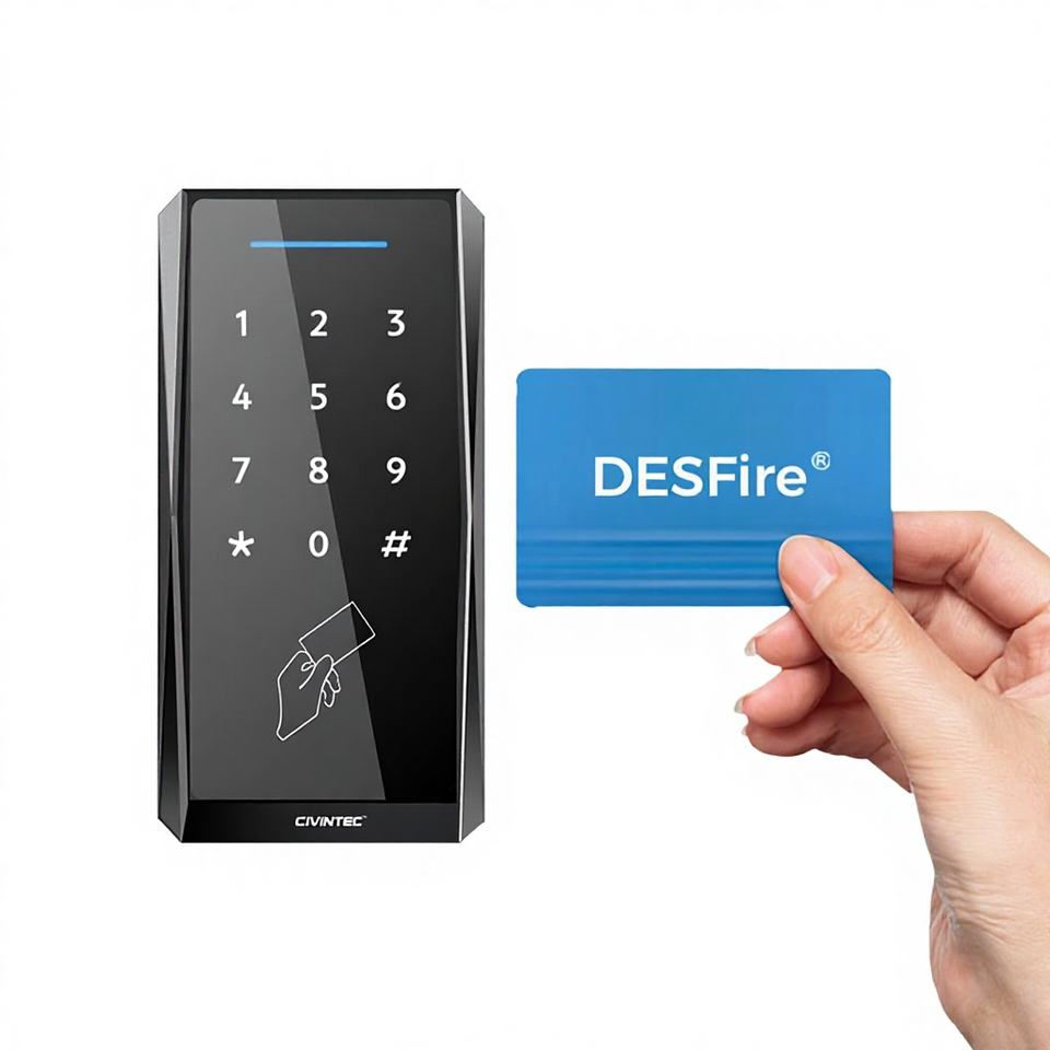Waterproof Standalone RFID NFC Access Control Keypad for Automatic Door ...
