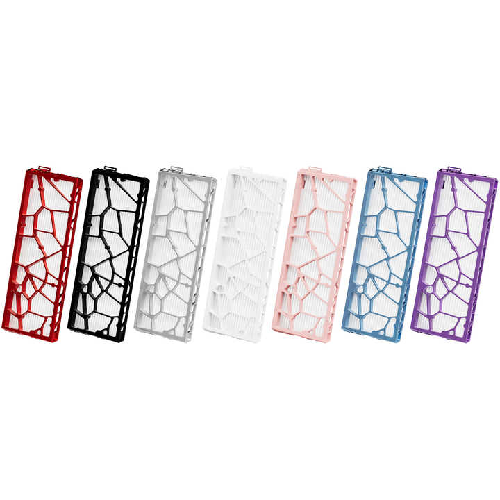 AR60 Hollow Aluminium Keyboard Case Blackout Panel for Wooting 60he ...